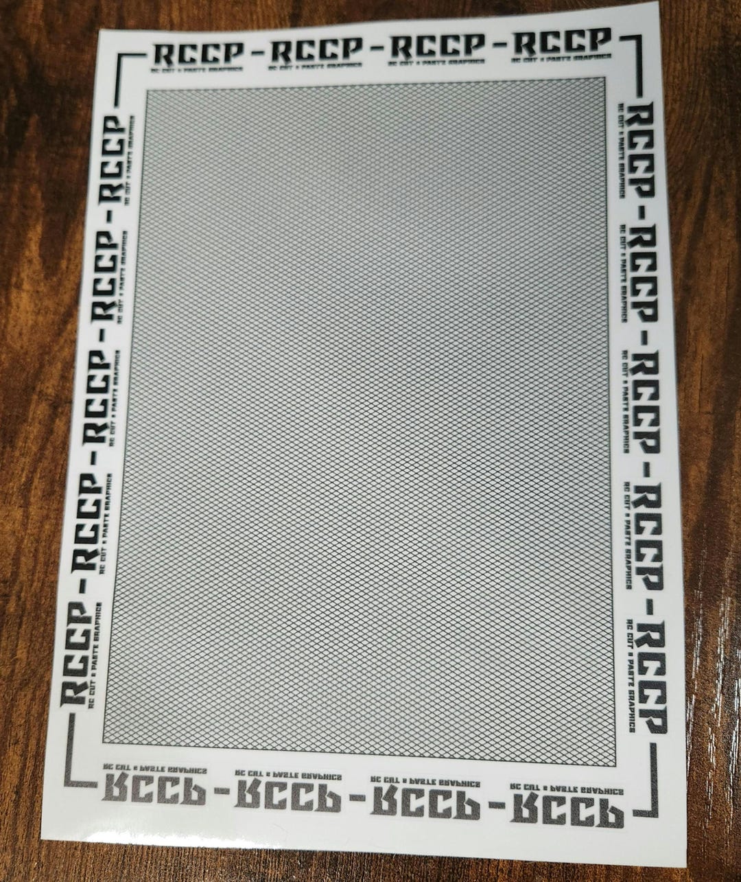 RC Scaled Grill Mesh Sticker - Etsy