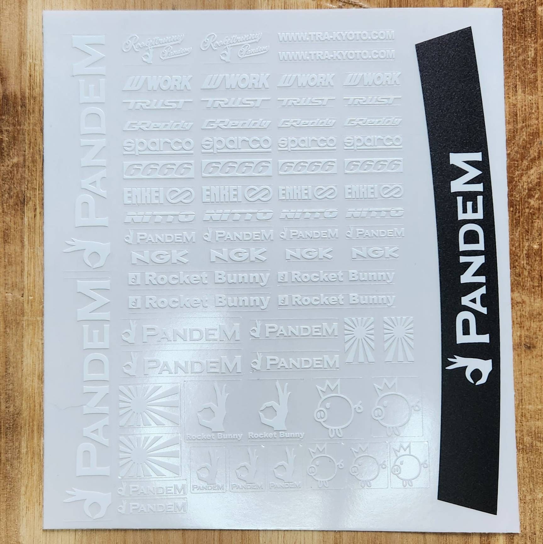 Rocket Bunny Sticker Decal Sheet 1/10 Scale RC Decal Sheet PRE-CUT - Etsy