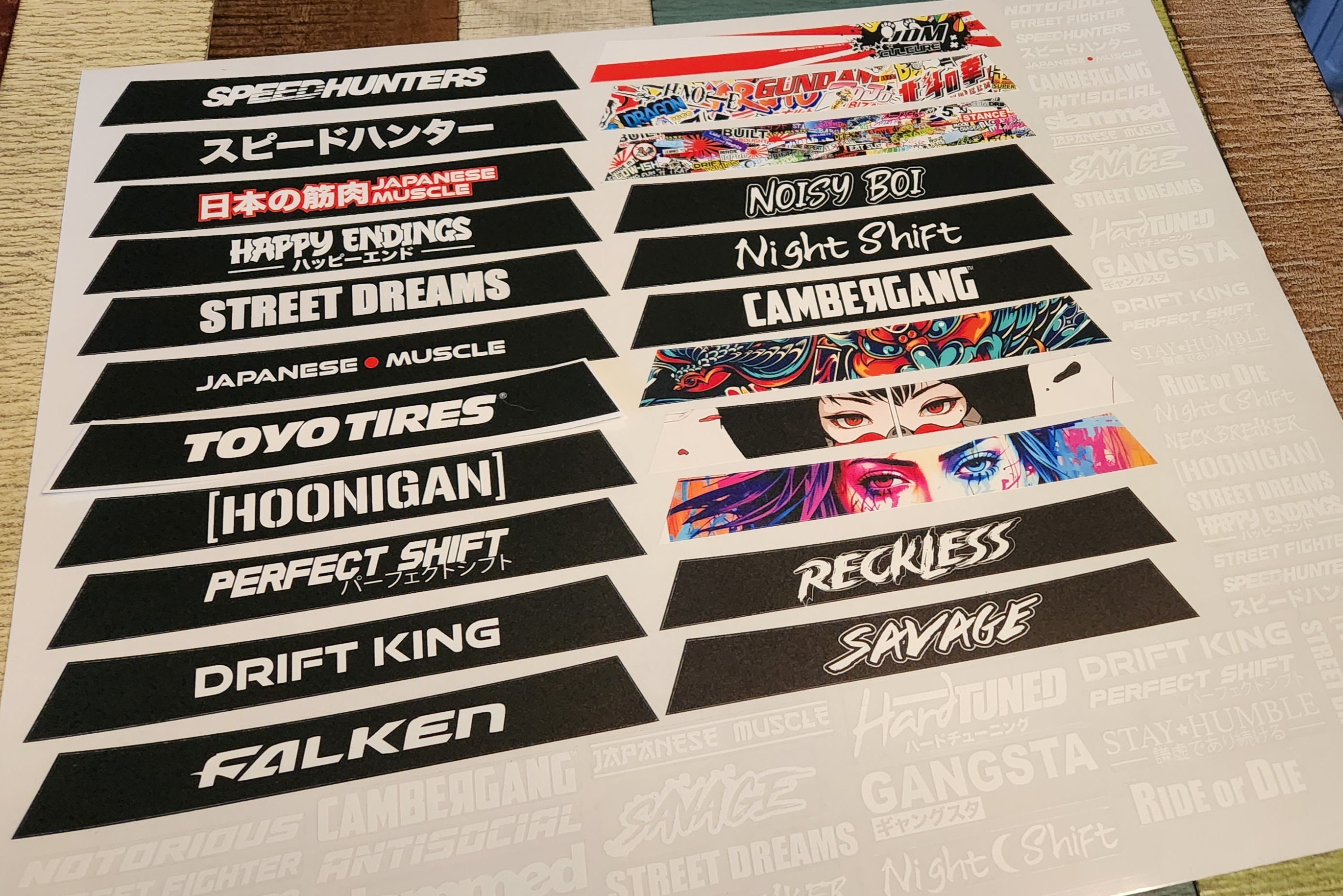 1/10 RC Decal Starter Kit - Etsy