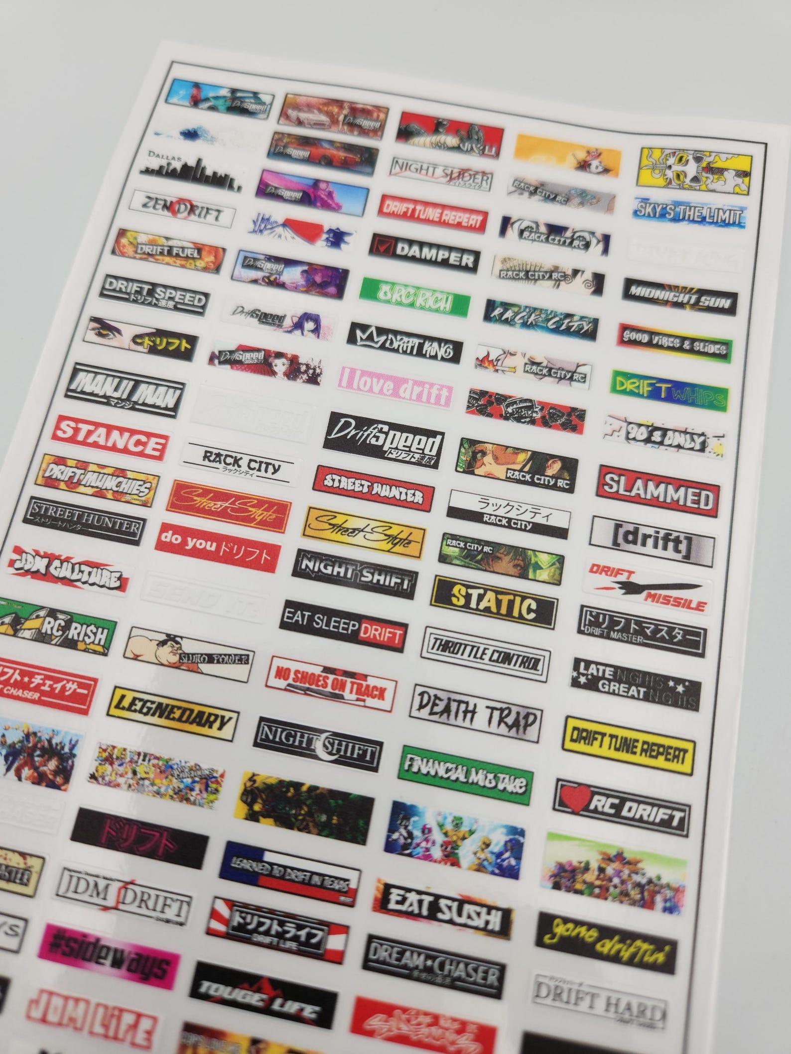 Slap Sticker - 1/10 Scale RC Slap Stickers 100+ - Etsy