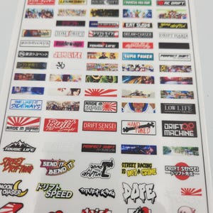 Slap Sticker - 1/10 Scale RC Slap Stickers 100+ - Etsy