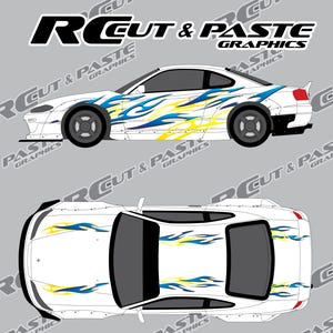 1/10 Scale RC Drift Livery Kit - Drift Kit 3 - Etsy