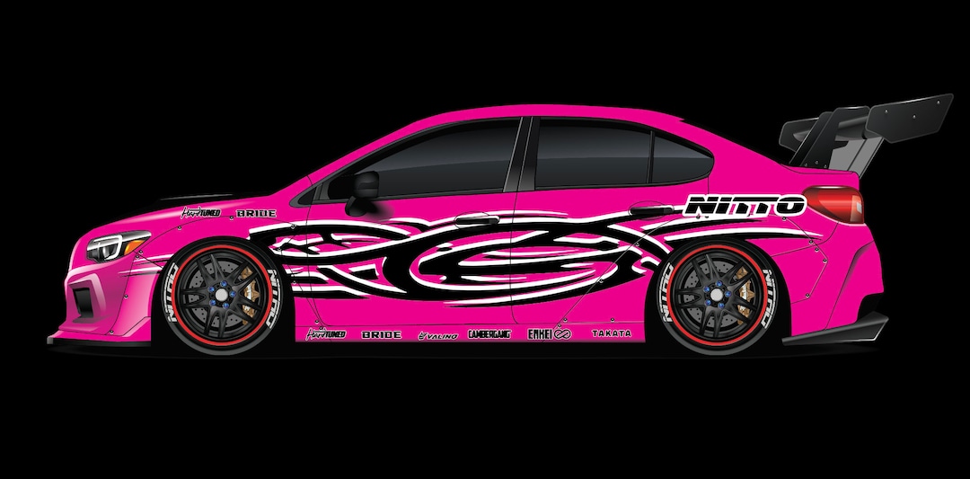 1/10 and 1/24 Scale RC Drift Livery Kit - Tribal Livery 11 - Etsy