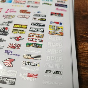 Slap Sticker - 1/10 Scale RC Slap Stickers 100+ - Etsy