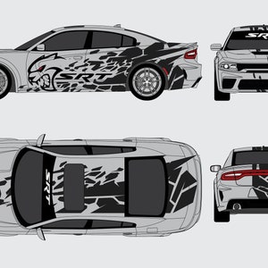 1/10 RC Drift Livery Kit - SRT Hellcat Livery - Etsy