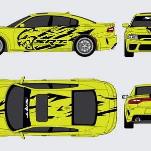 1/10 RC Drift Livery Kit - SRT Hellcat Livery - Etsy