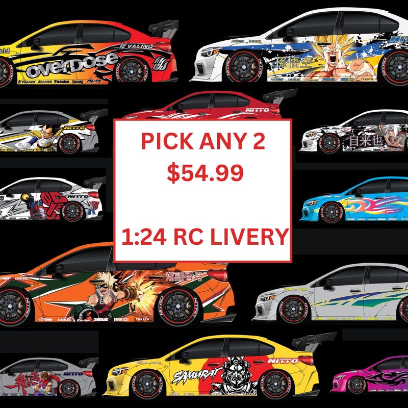 Drift Car Livery - Etsy
