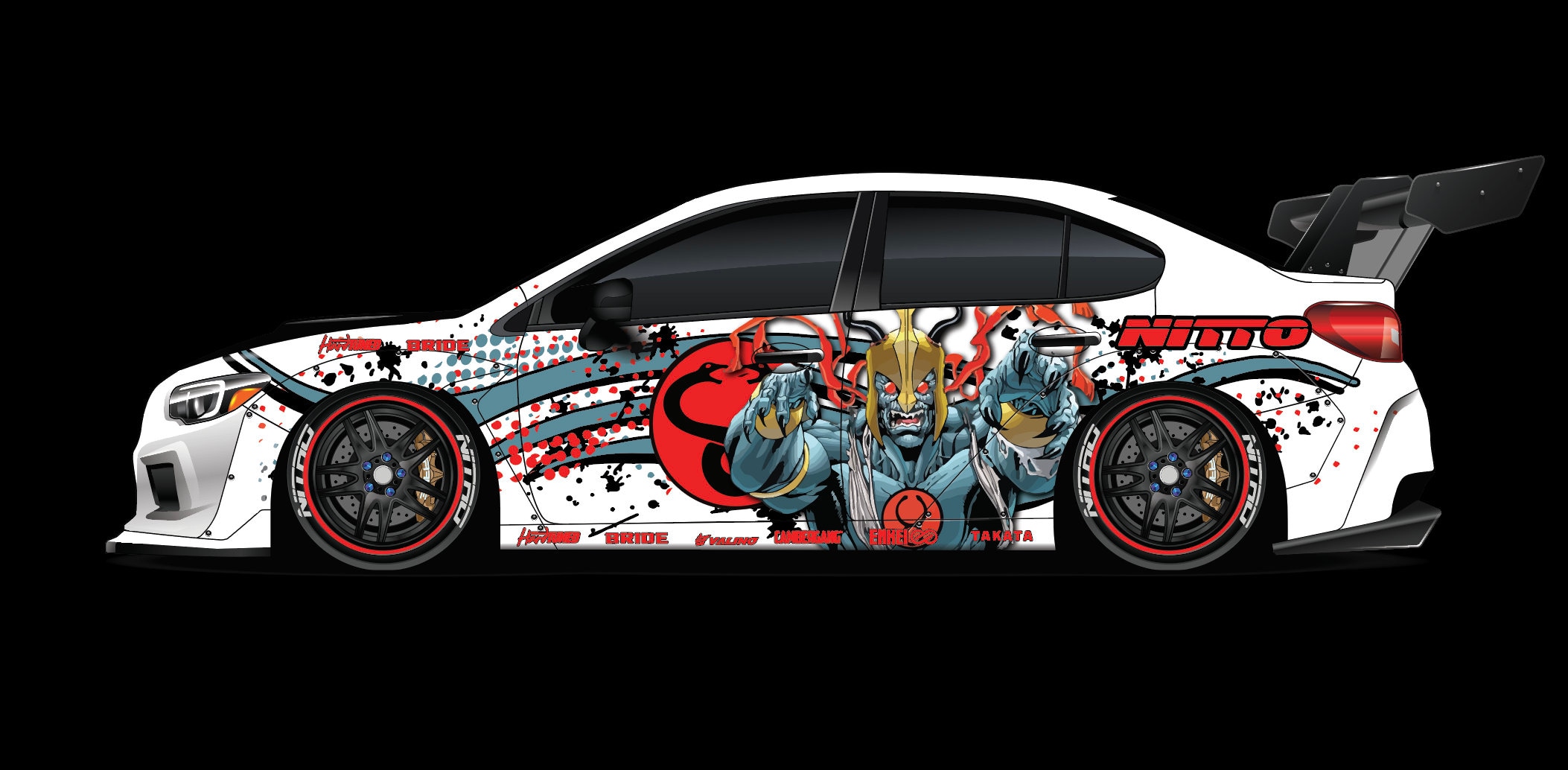 1/10 and 1/24 Scale RC Drift Livery Kit - Mumma Ra - Etsy