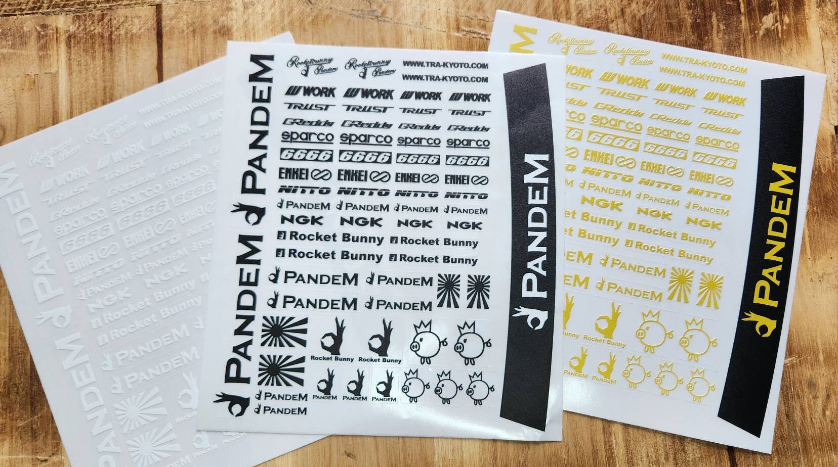 Rocket Bunny Sticker Decal Sheet 1/10 Scale RC Decal Sheet PRE-CUT - Etsy