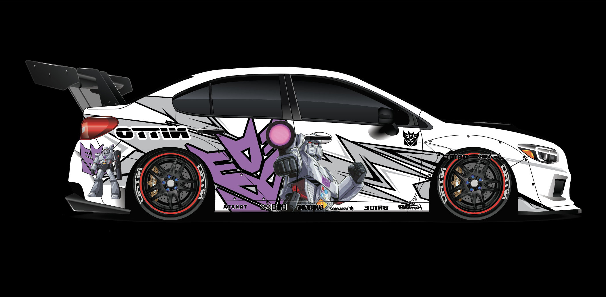 1/10 and 1/24 Scale RC Drift Livery Kit Transformers - Etsy