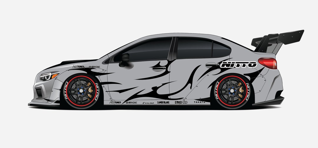 1/10 and 1/24 Scale RC Drift Livery Kit - Tribal Livery 16 - Etsy