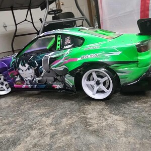 1/10 Scale RC Drift Livery Kit - Deku - Etsy