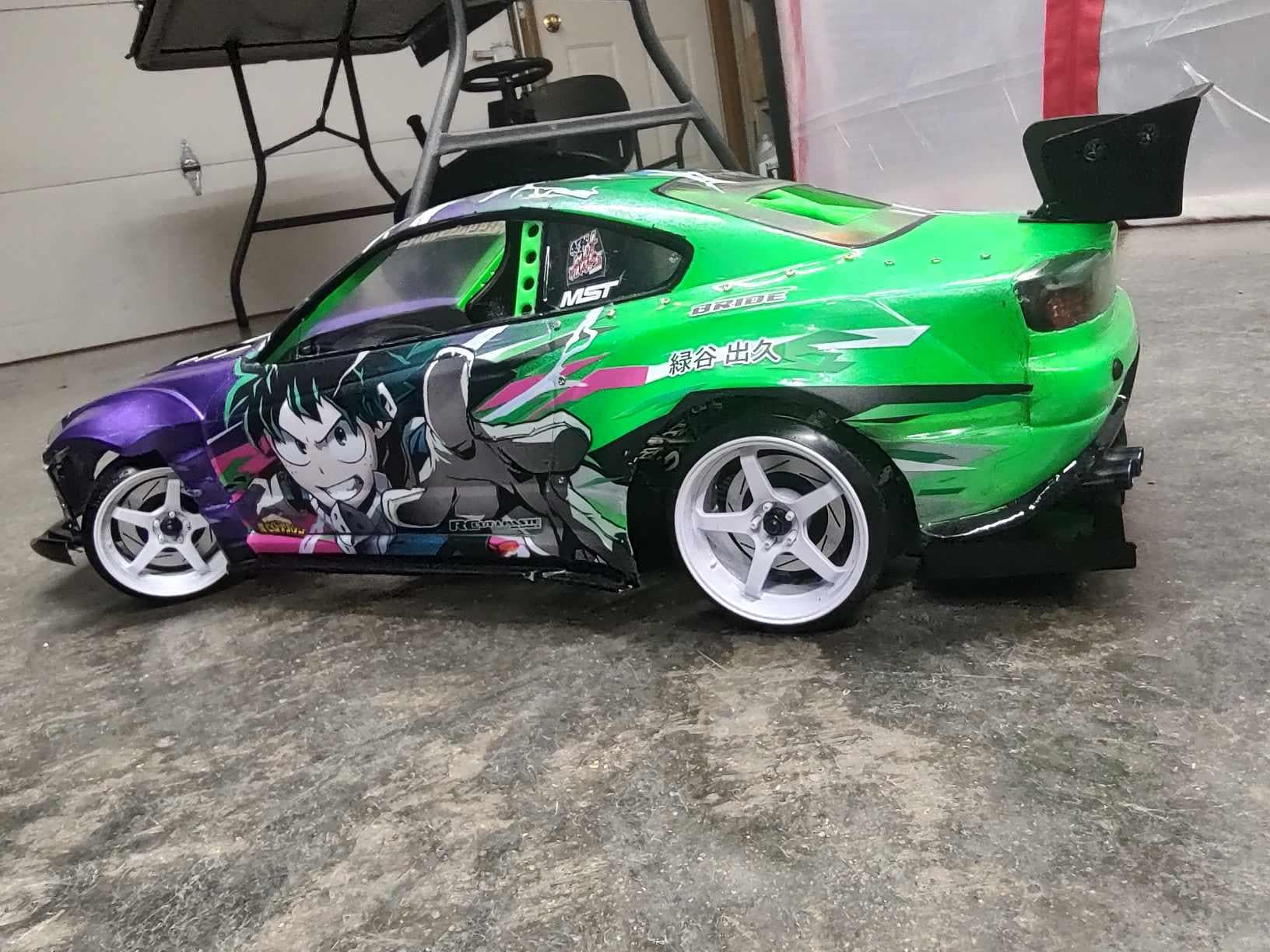 1/10 Scale RC Drift Livery Kit - Deku - Etsy Canada