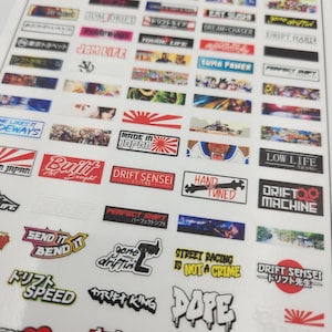 Slap Sticker - 1/10 Scale RC Slap Stickers 100+ - Etsy