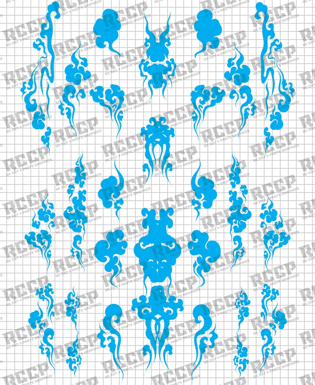 Universal RC 1:10 Paint Masking Stencil Vinyl – Kit 3 - Etsy