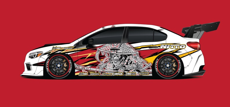 1/10 and 1/24 Scale RC Drift Livery Kit Monkey King - Etsy