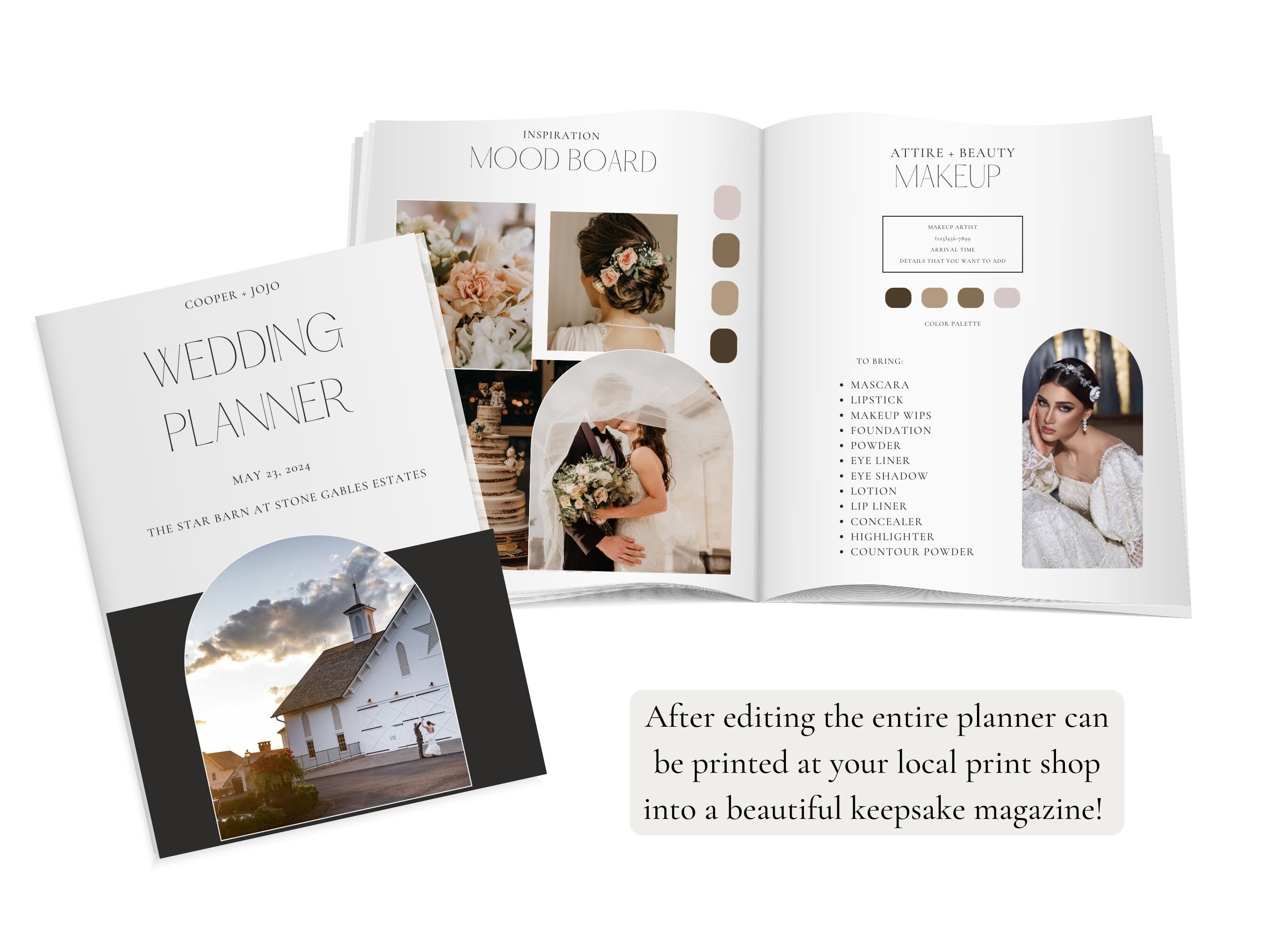 PLR Goodnotes Wedding Planner Template Bundle, Wedding Itinerary ...