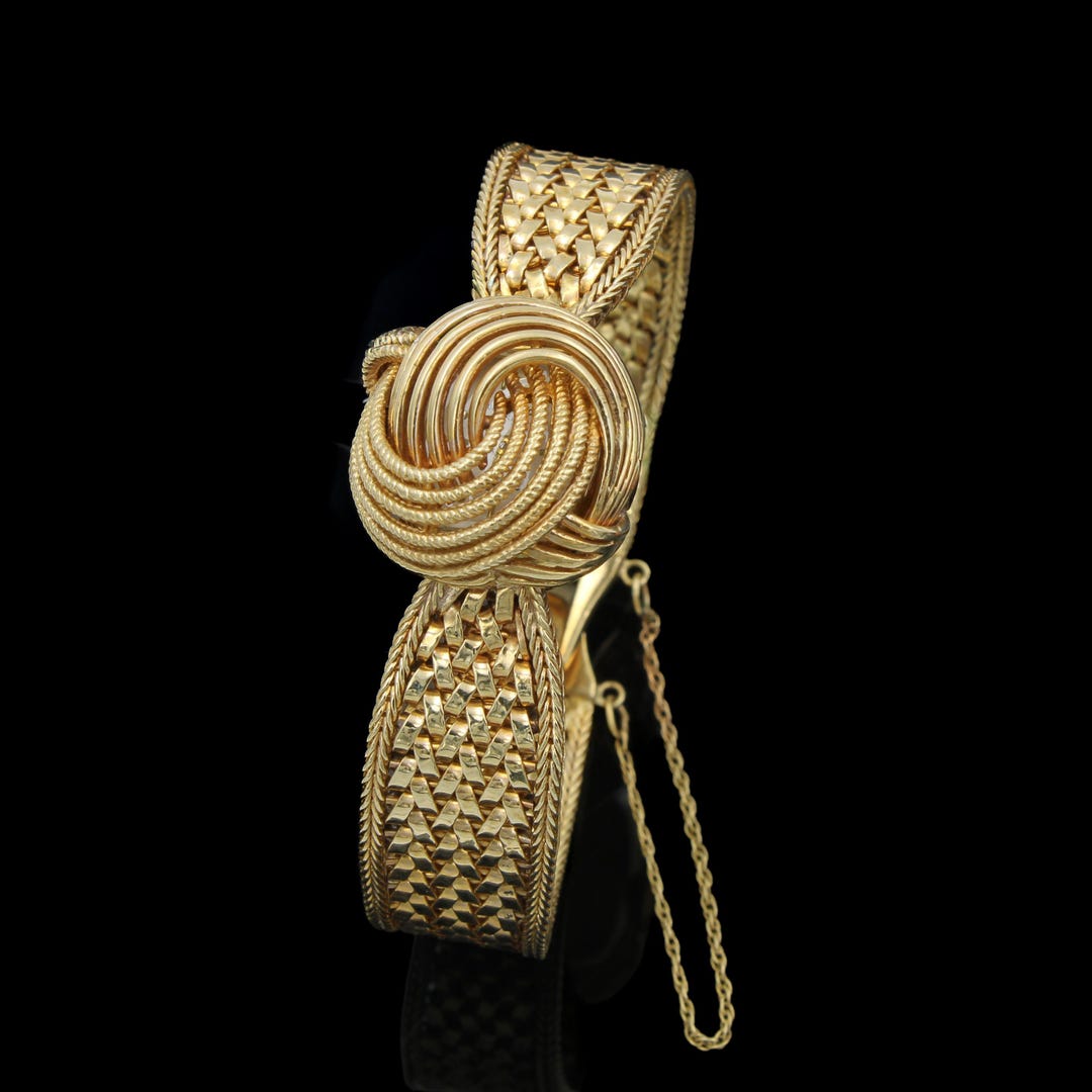 Vintage Baume & Mercier 14k Rose Gold Peek a Boo Cocktail Watch | 1960s ...