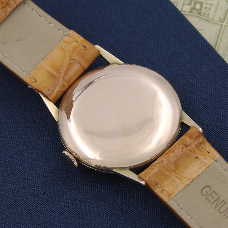 Rare Vintage Rolex Chronometer Ref. 3667 – 14K Rose Gold Salmon Dial ...