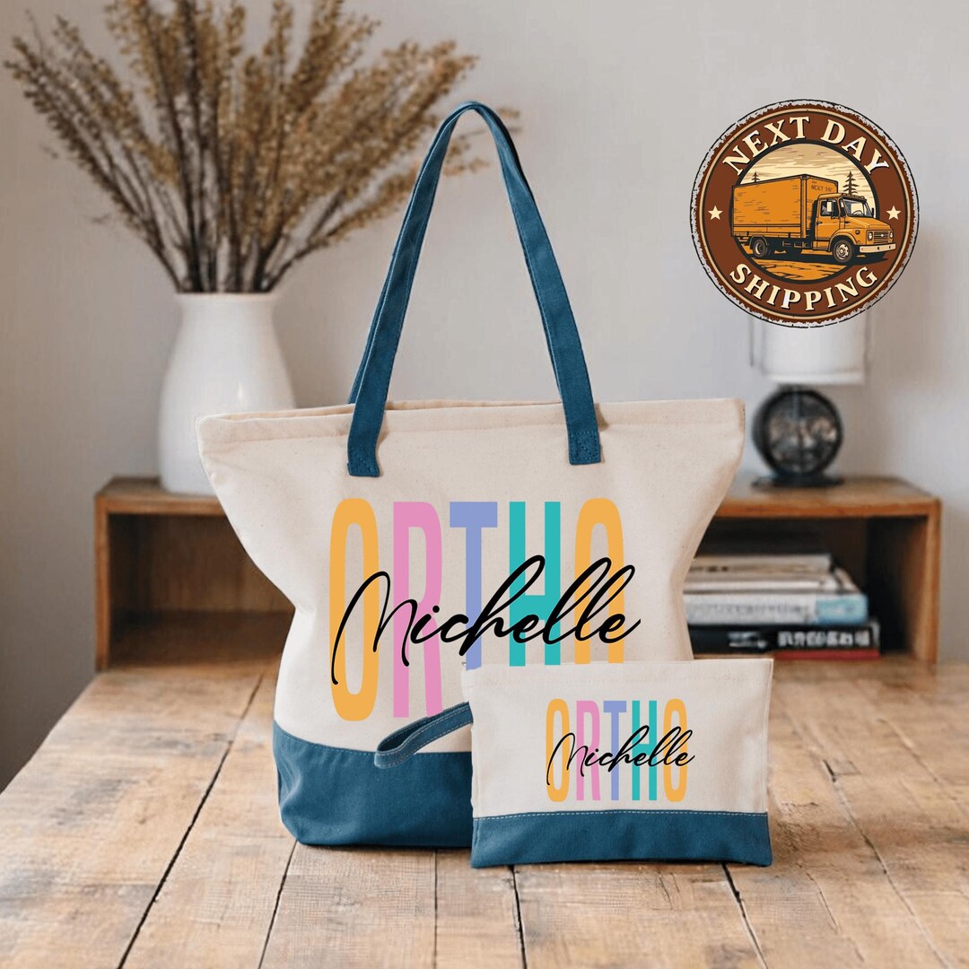 Personalized Ortho Nurse Tote Bag: Custom Orthopedic Gift - Etsy