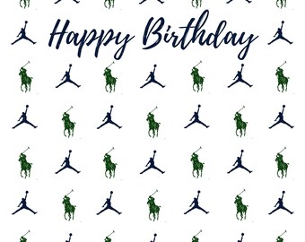 Jordan Backdrop - Etsy