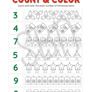 Kids' Christmas Activity Book Printable | Printable Christmas Coloring ...
