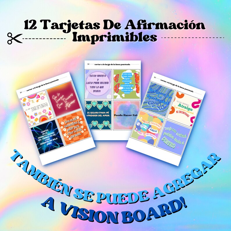 SPANISH 24 AFFIRMATION CARDS - Etsy