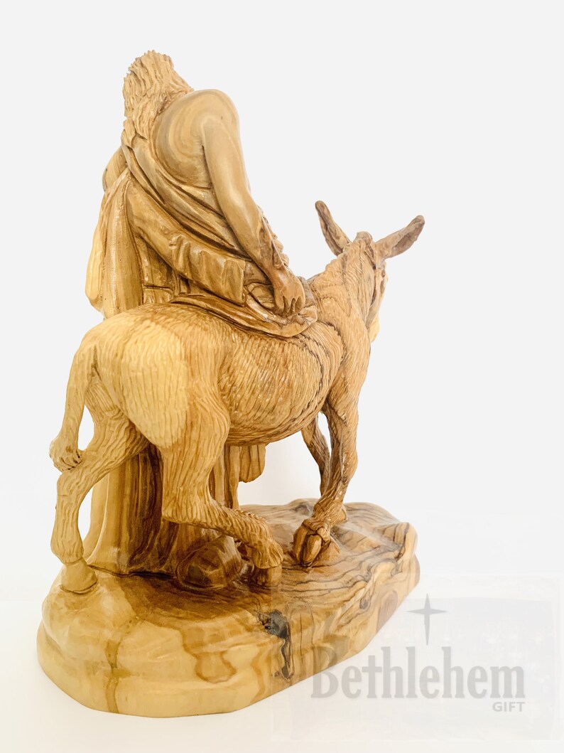 The Good Samaritan Olive Wood Hand Crafted - Etsy