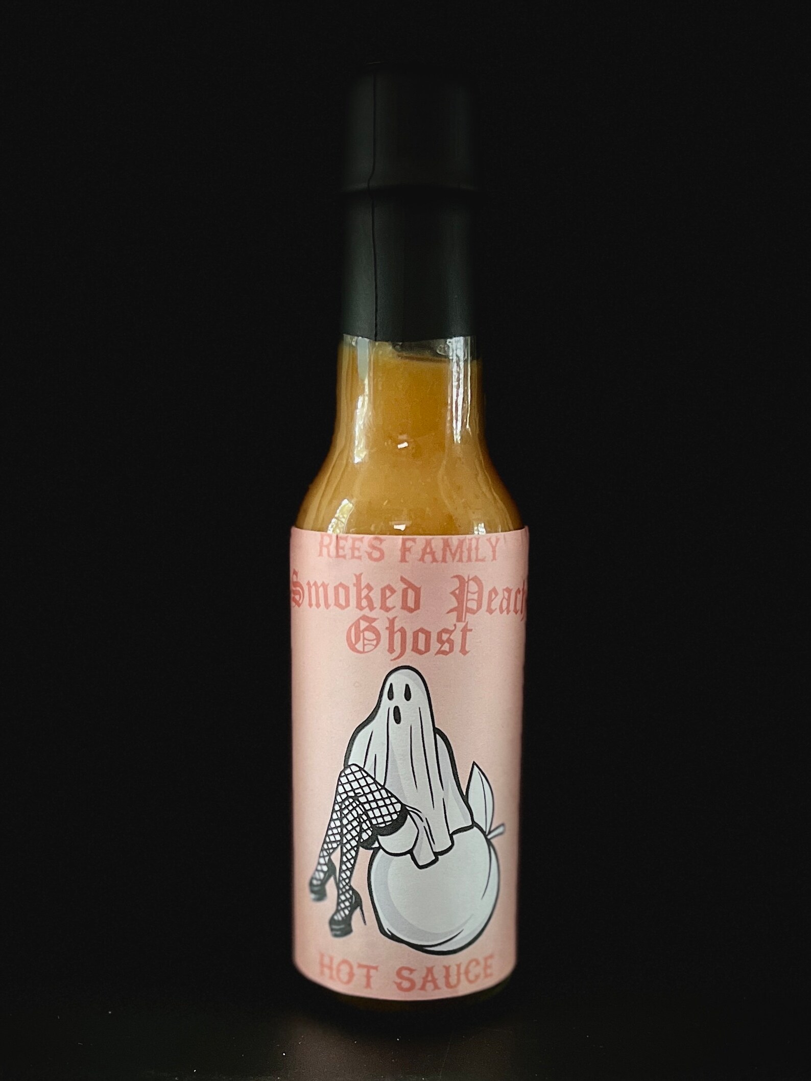 Smoked Peach Ghost Pepper Hot Sauce - Etsy