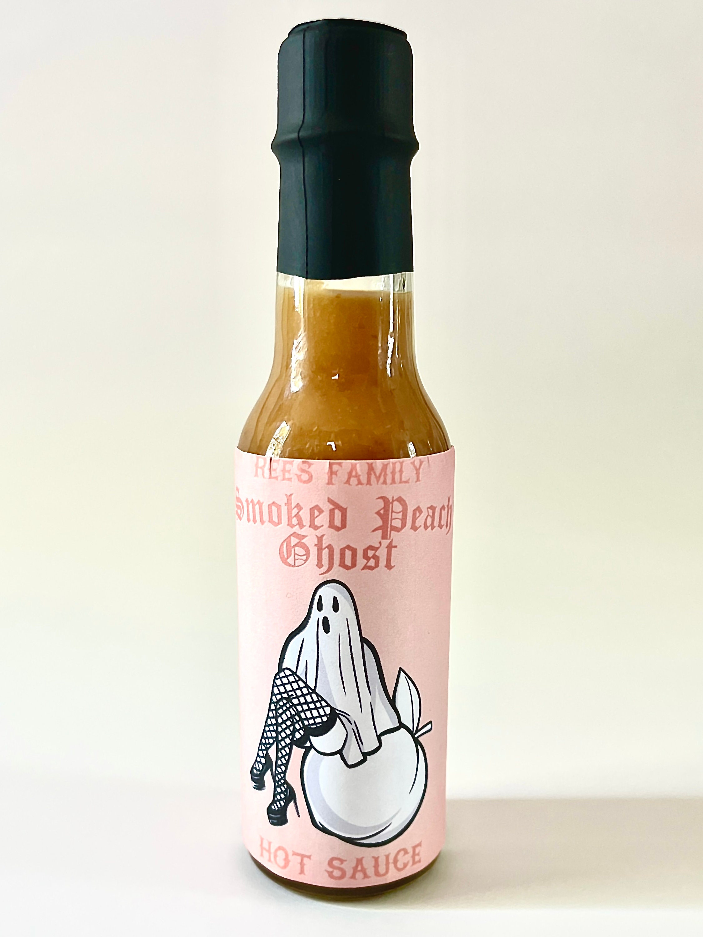 Smoked Peach Ghost Pepper Hot Sauce - Etsy