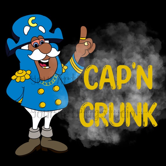 Captain Crunk / 5 Image Bundle / PNG JPG SVG - Etsy España