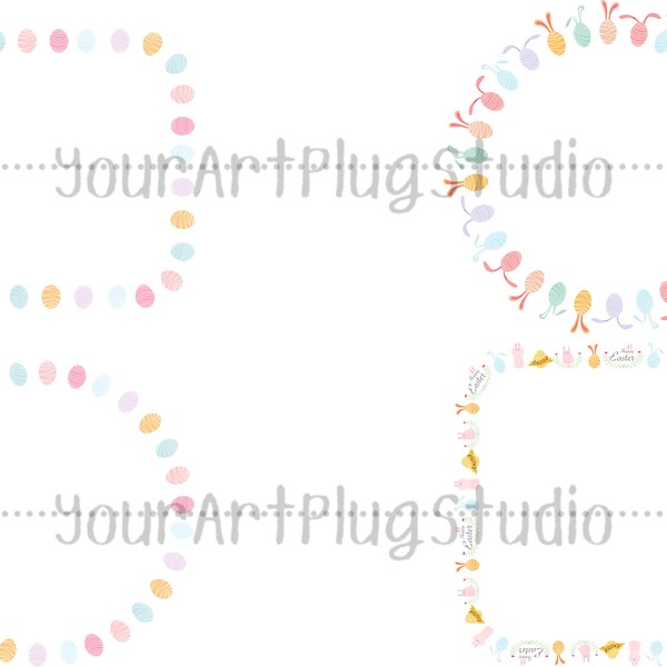 Easter Border - Etsy