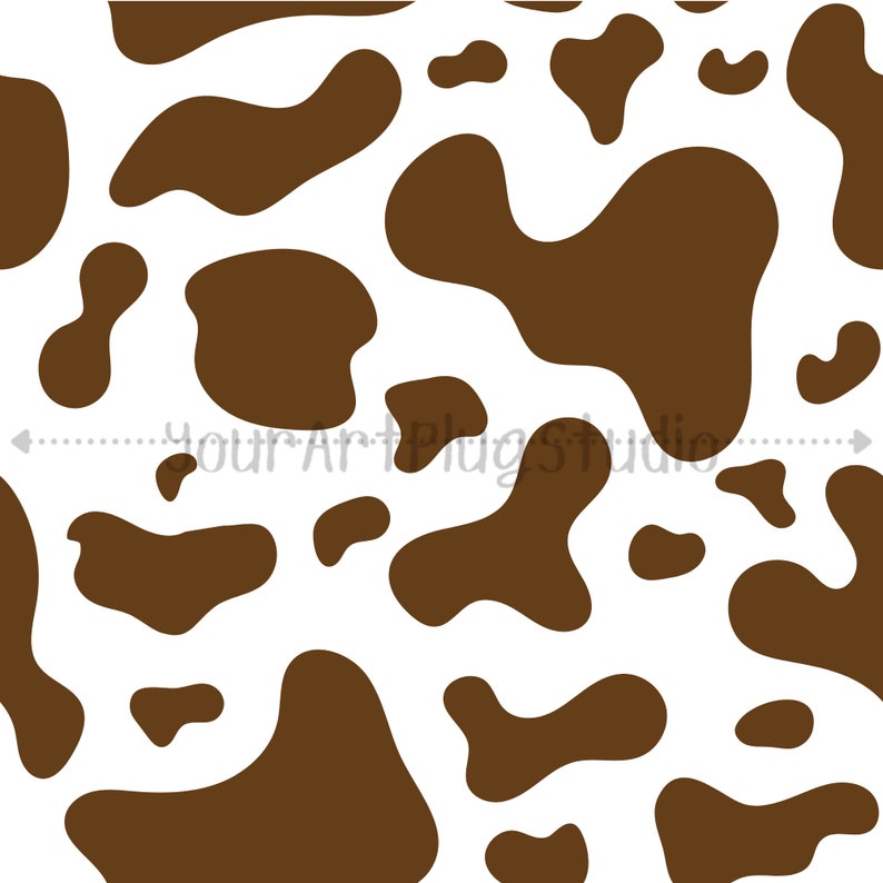 Cow Print Bundle 4 Colors PNG, JPG, SVG - Etsy