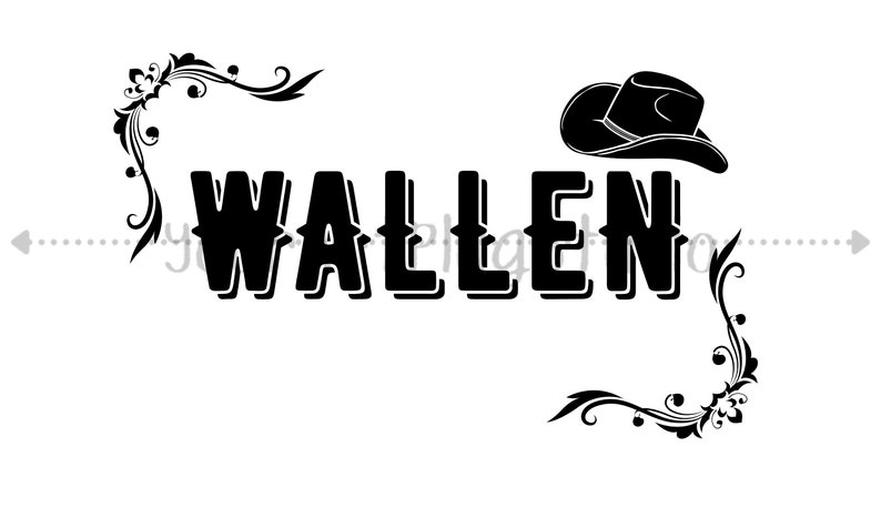 Wallen Graphics | 2 Designs | PNG, SVG, JPG - Etsy
