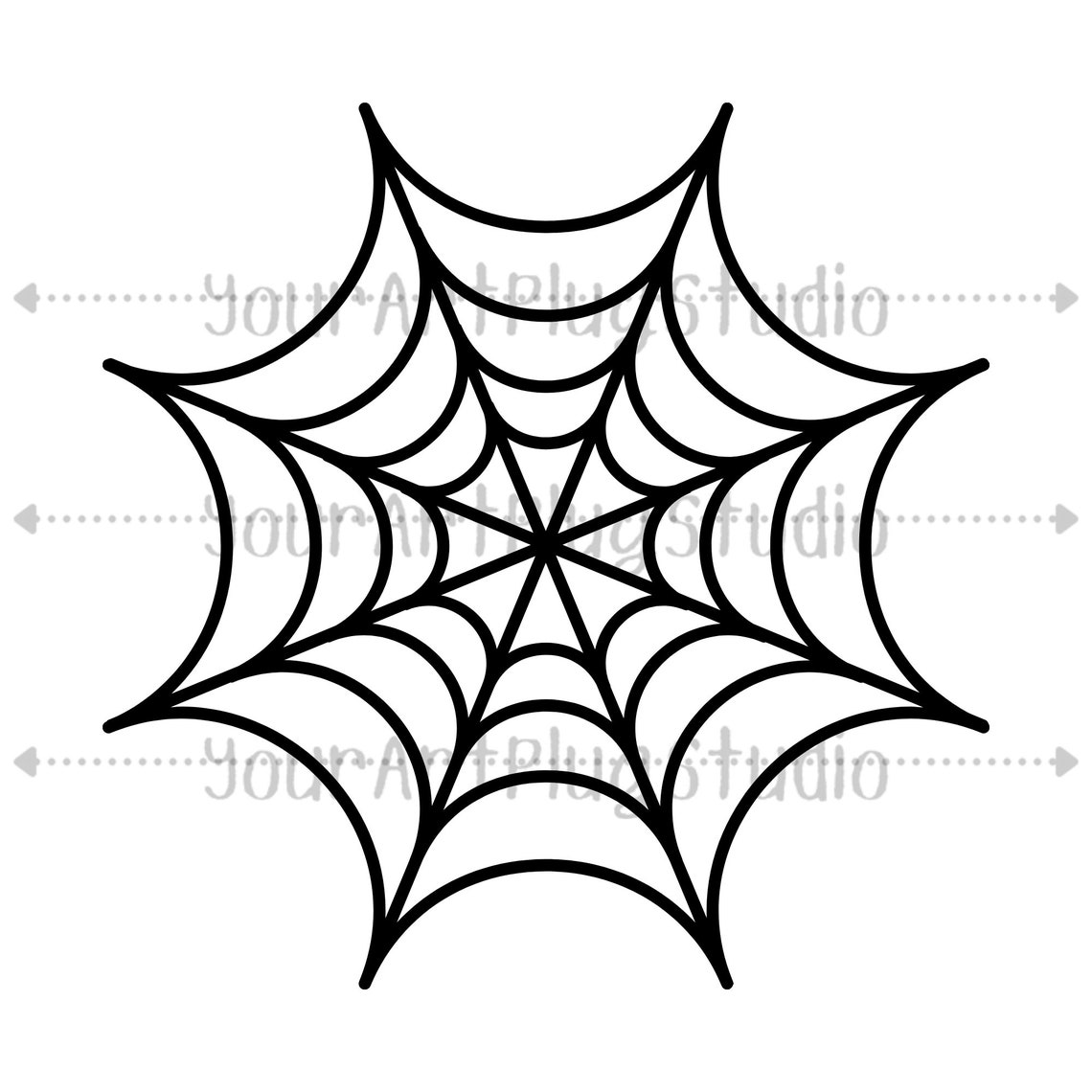 Spider Web Graphic SVG, PNG, JPG - Etsy