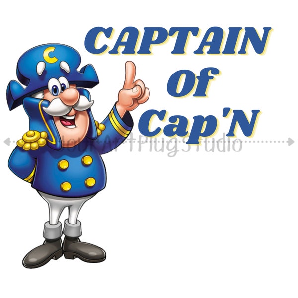 Captain Crunch - Etsy