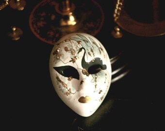 Ceramic Mardi Gras Mask - Etsy