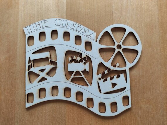 The Cinema Door Plaque / Sign Perfect for Your Home Cinema or | Etsy