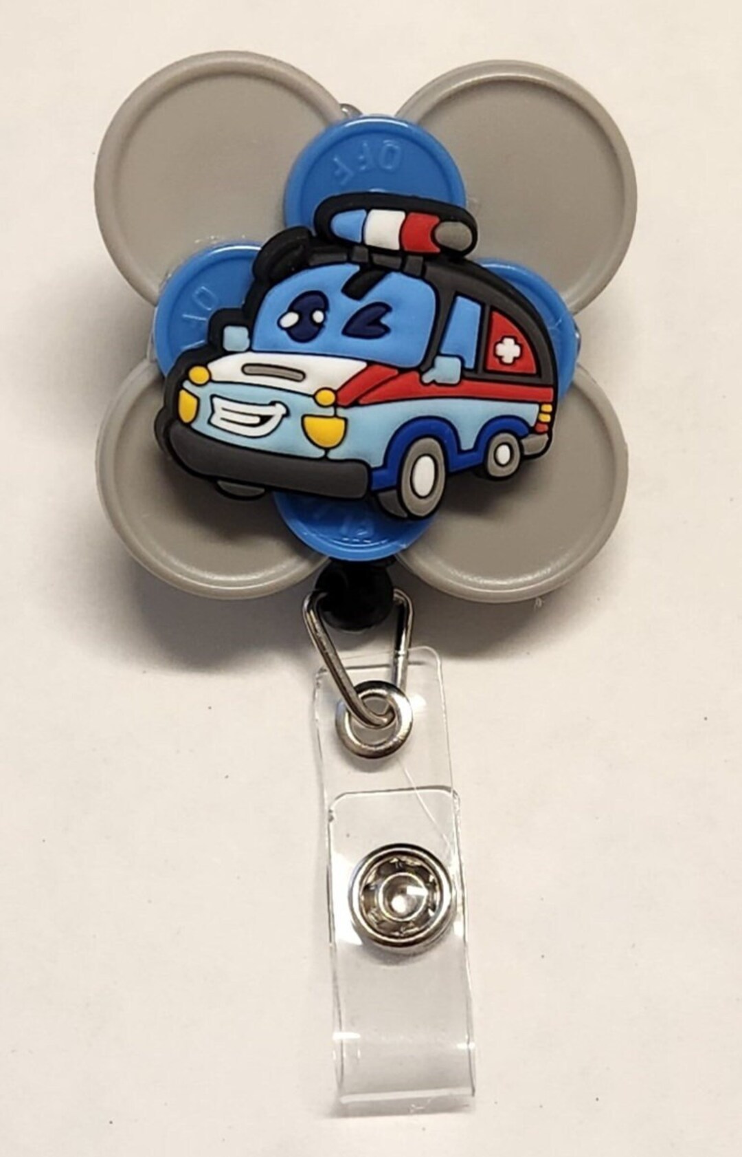 Badge Reel Ambulance Medication Vial Tops - Etsy