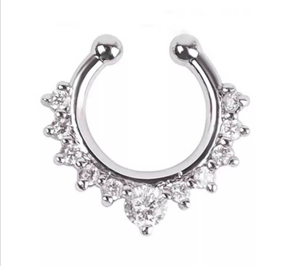Fake Septum Ring - Etsy