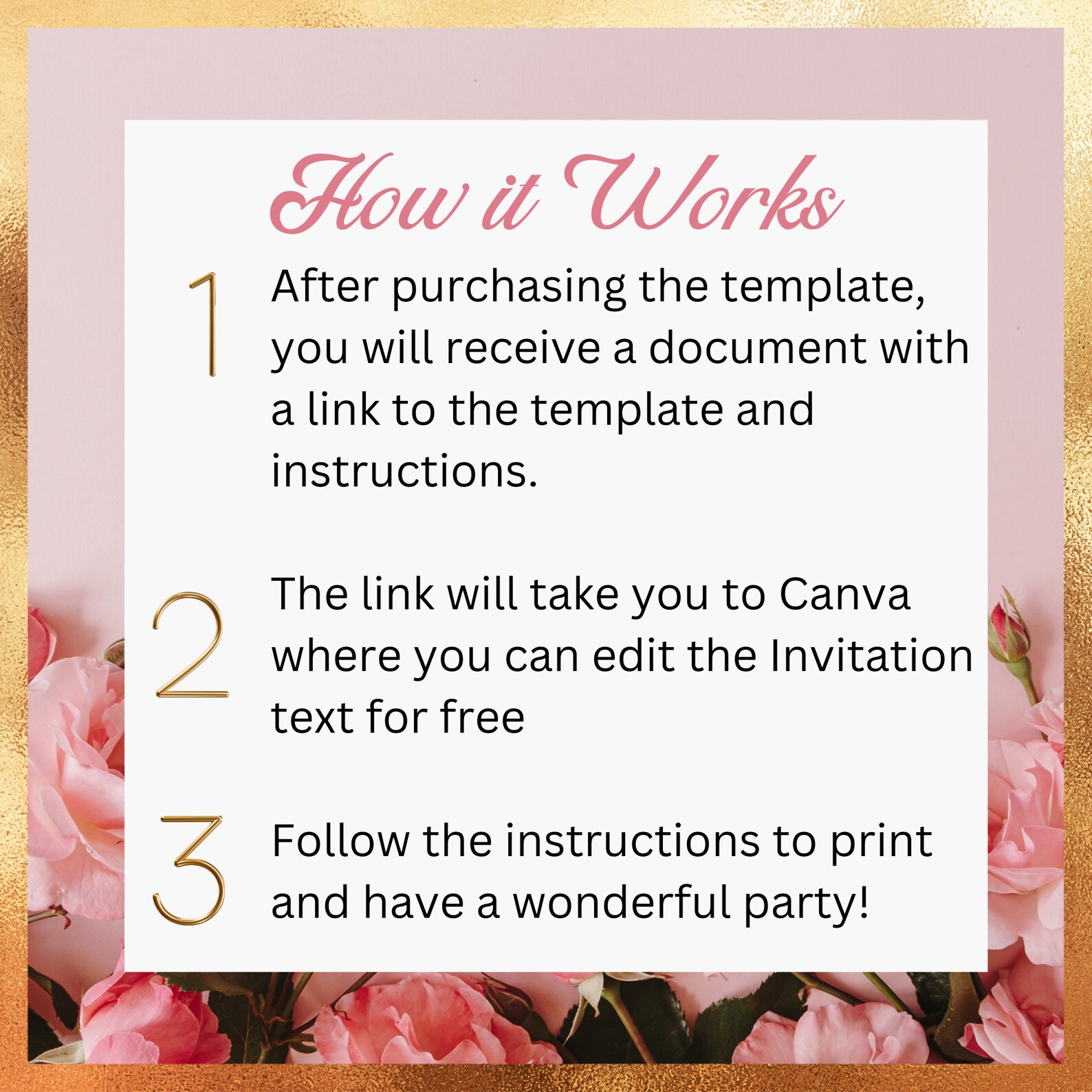 Tea With the Bride to Be Invitation | Printable Canva Template | Bridal ...