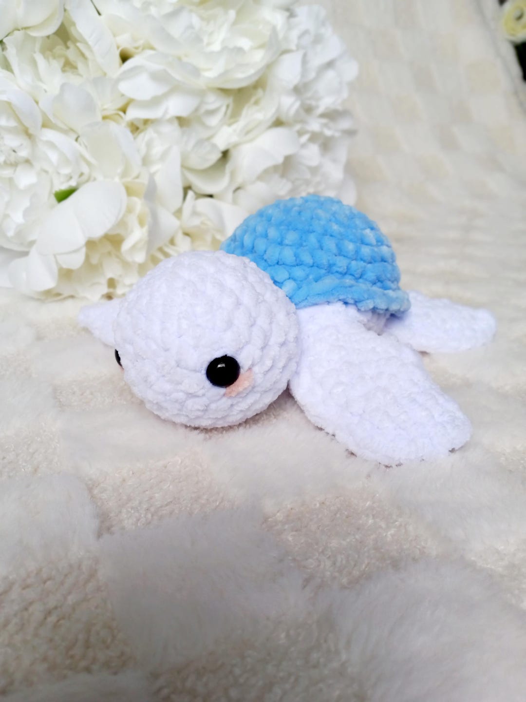 Mini Sea Turtle Plushie Stuffed Animal Toy. Cute Gift for Kids ...