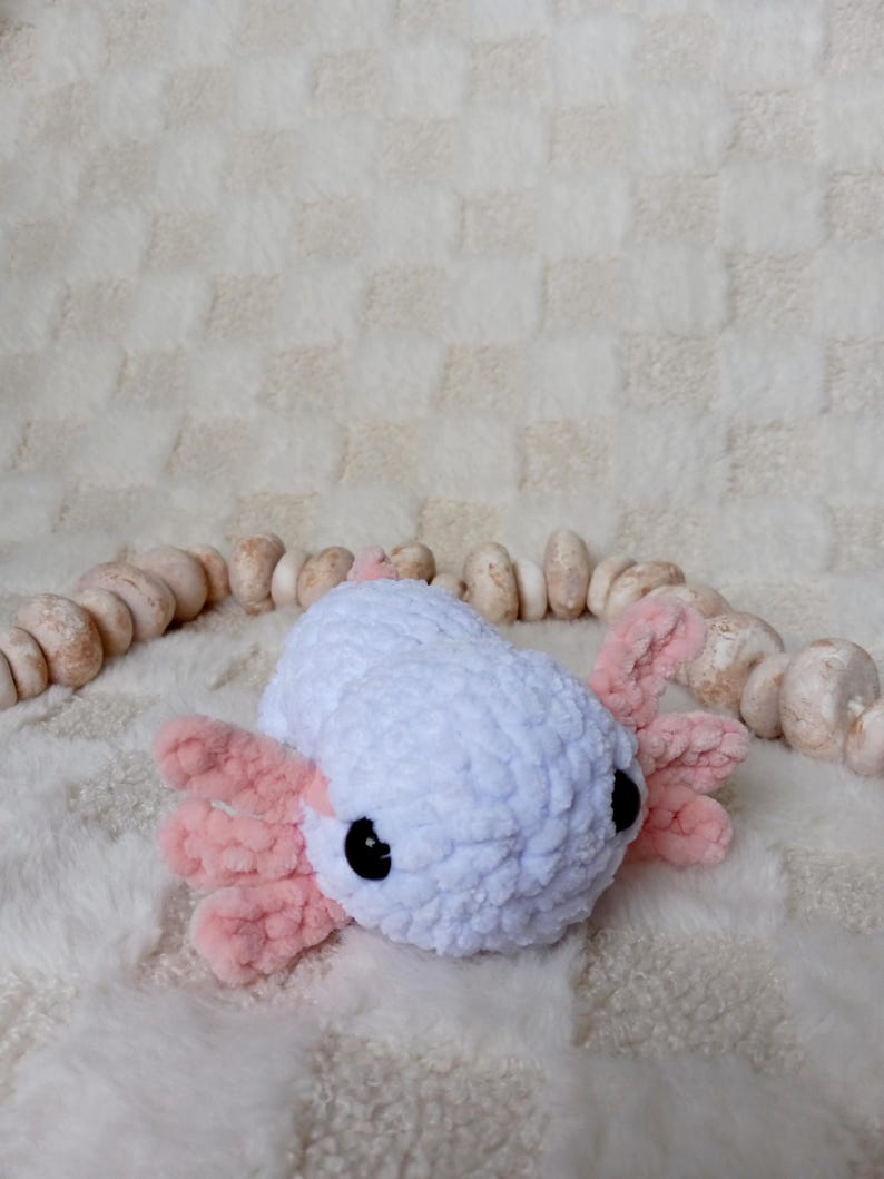 Axolotl Plushie Stuffed Animal Toy. Cute Gift for Kids. Handmade ...