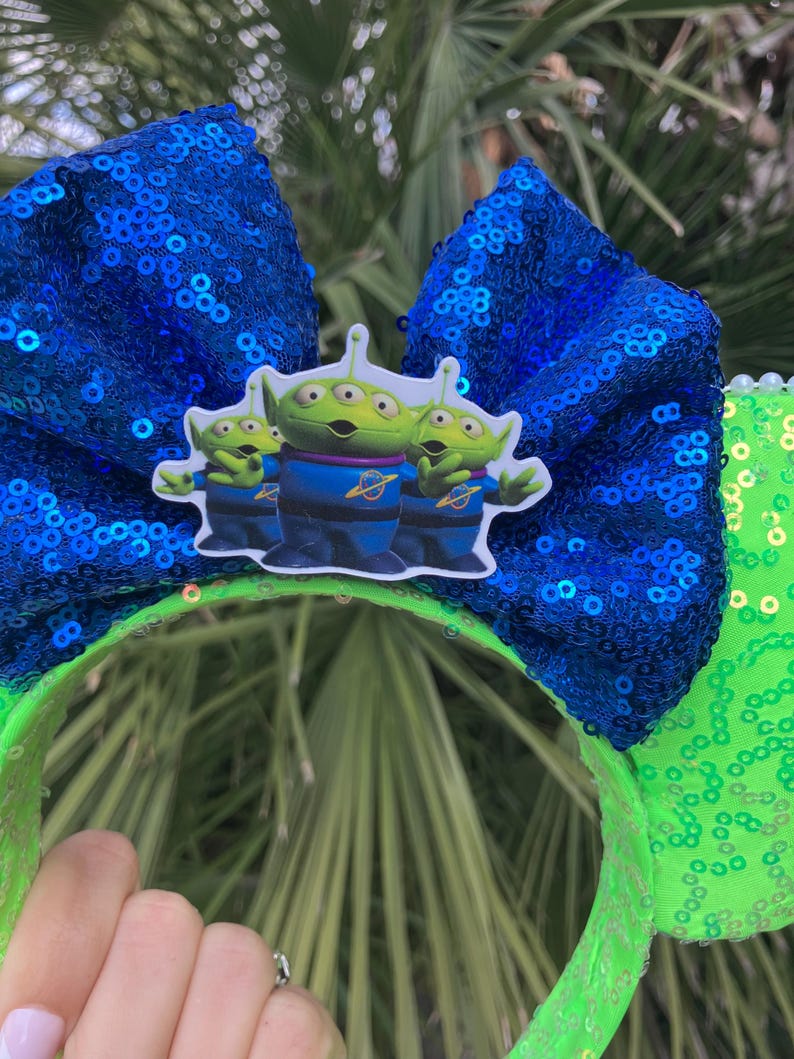 Toy Story Alien Minnie Mouse Ears - Etsy