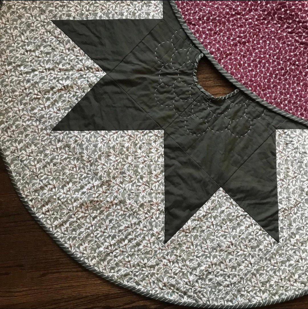 PDF - Quilted Christmas Tree Skirt Pattern (download) - Etsy