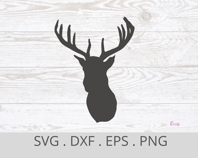 Deer Head Svg Deer Head Bundle Svg Deer Head Clipart Deer - Etsy