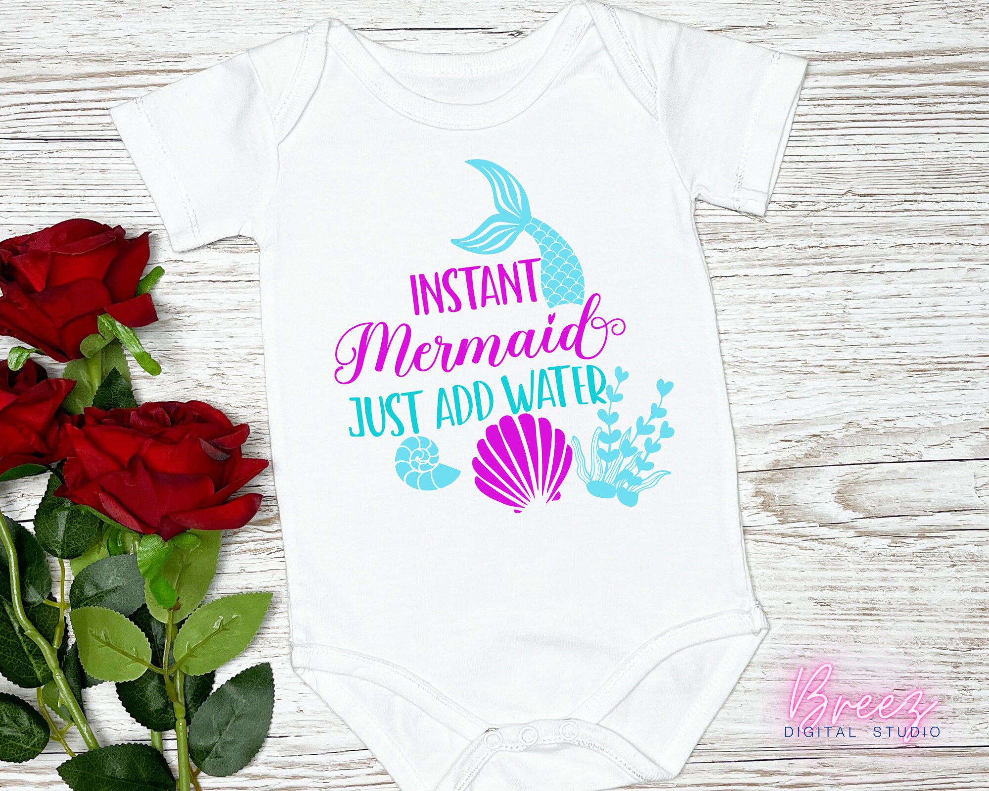 Mermaid SVG Bundle, Mermaid SVG, Mermaid Tail SVG, Mermaid Life Svg ...