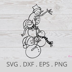 Snowmen Stack Svg, Snowmen Vector, Winter Snow Svg, Snowman Clipart ...