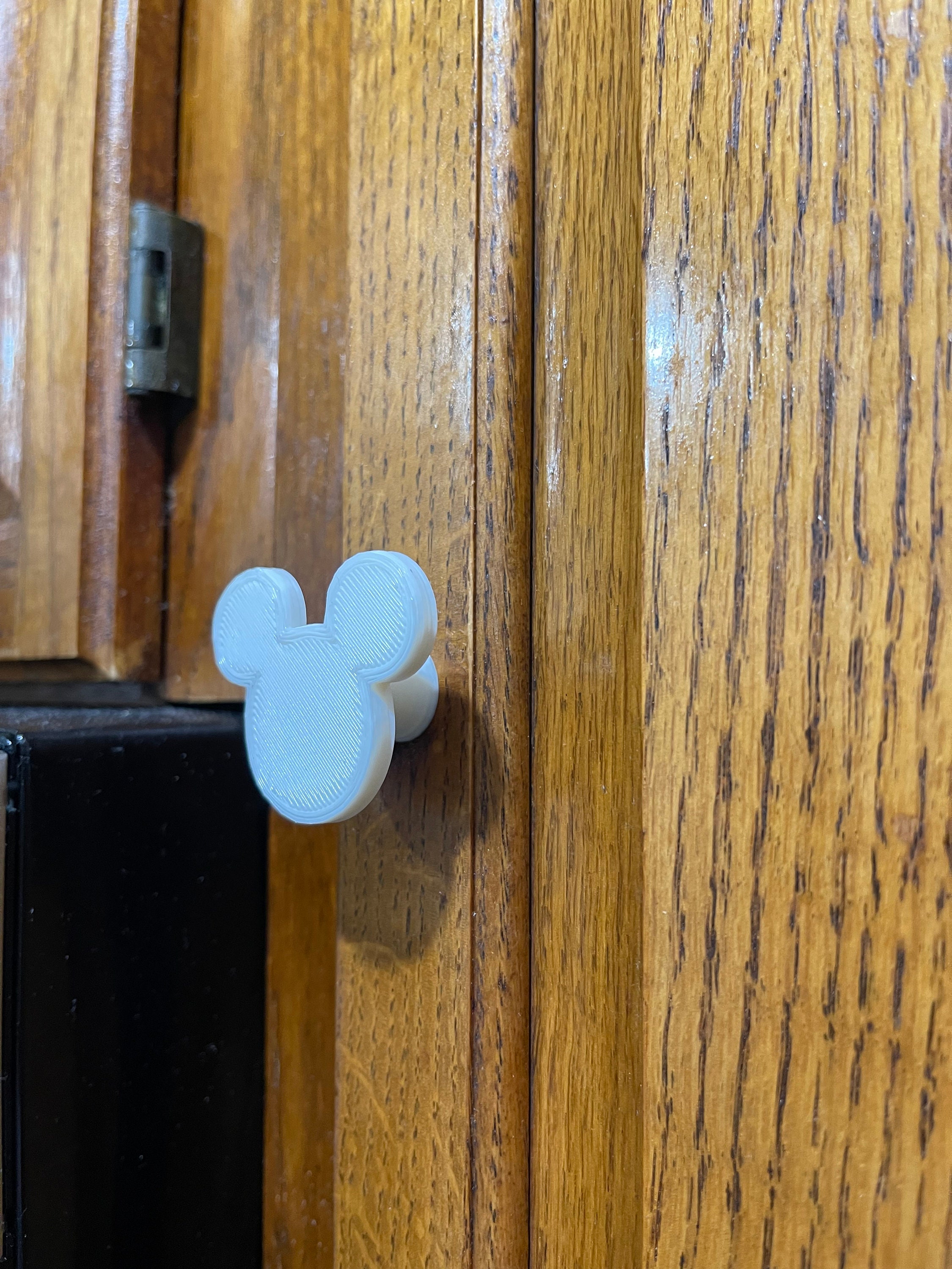 Mickey Knob | Kitchen Cabinet Door/drawer Pull | Bathroom Vanity Door/drawer Pull - Etsy
