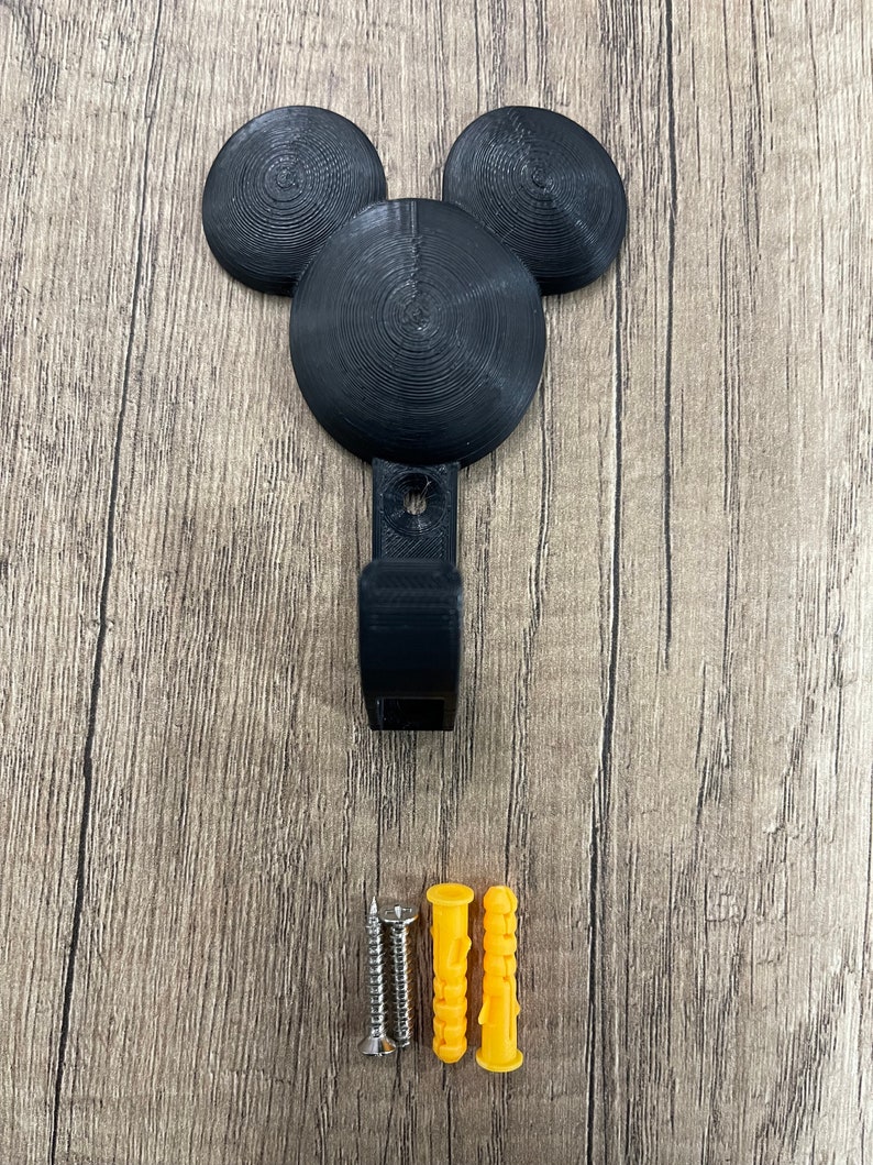 Mickey Head Wall Hook - Etsy